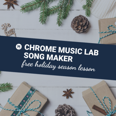free holiday season Chrome Music Lab Song Maker lesson – Midnight Music
