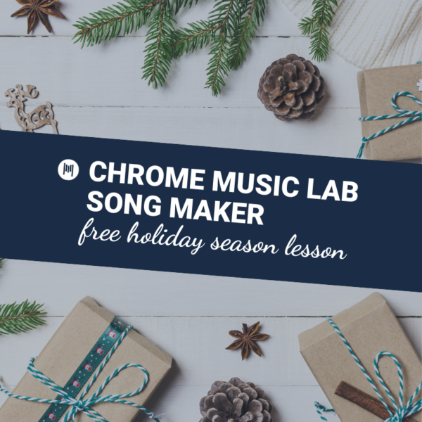 free holiday season Chrome Music Lab Song Maker lesson – Midnight Music