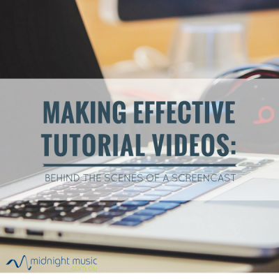 Making Effective Tutorial Videos: Behind the scenes of a Screencast ...
