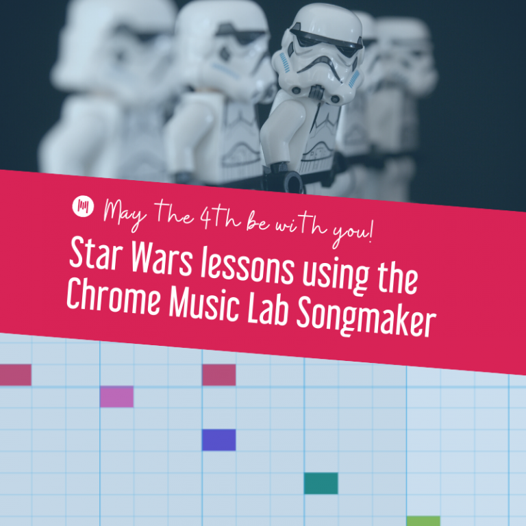 Star Wars Lessons using the Chrome Music Lab Songmaker | Midnight Music